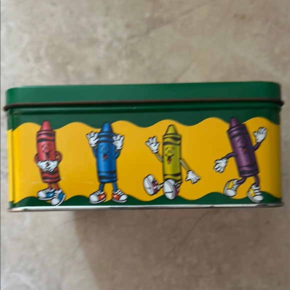 Crayola | Other | Crayola Crayon Characters Tin Box | Poshmark